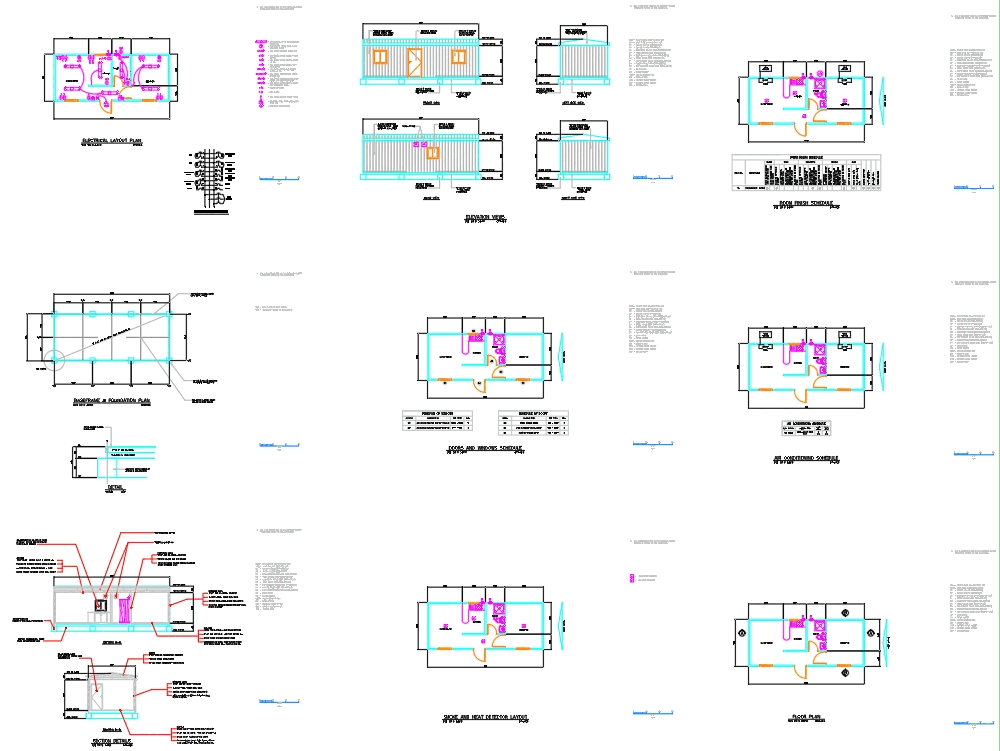 Portable cabin in AutoCAD | CAD download (425.77 KB) | Bibliocad