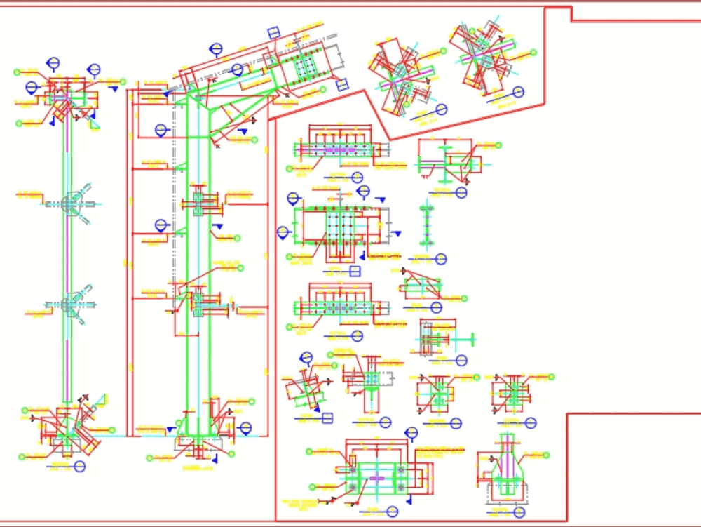 Column in AutoCAD | Download CAD free (300.45 KB) | Bibliocad