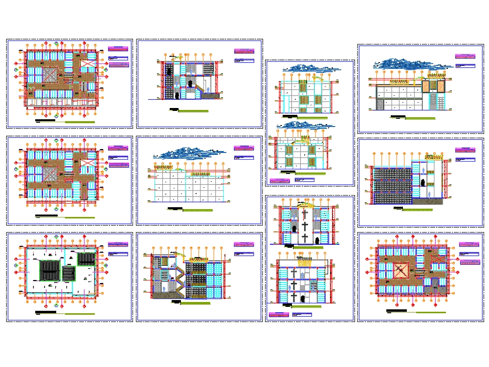 Cripta Em Autocad Baixar Cad 12 71 Mb Bibliocad