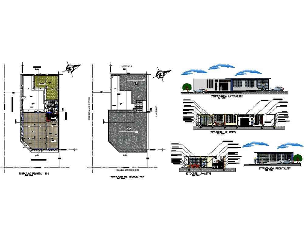 Vivienda Salon De Eventos En Autocad Descargar Cad Gratis 2 08 Mb