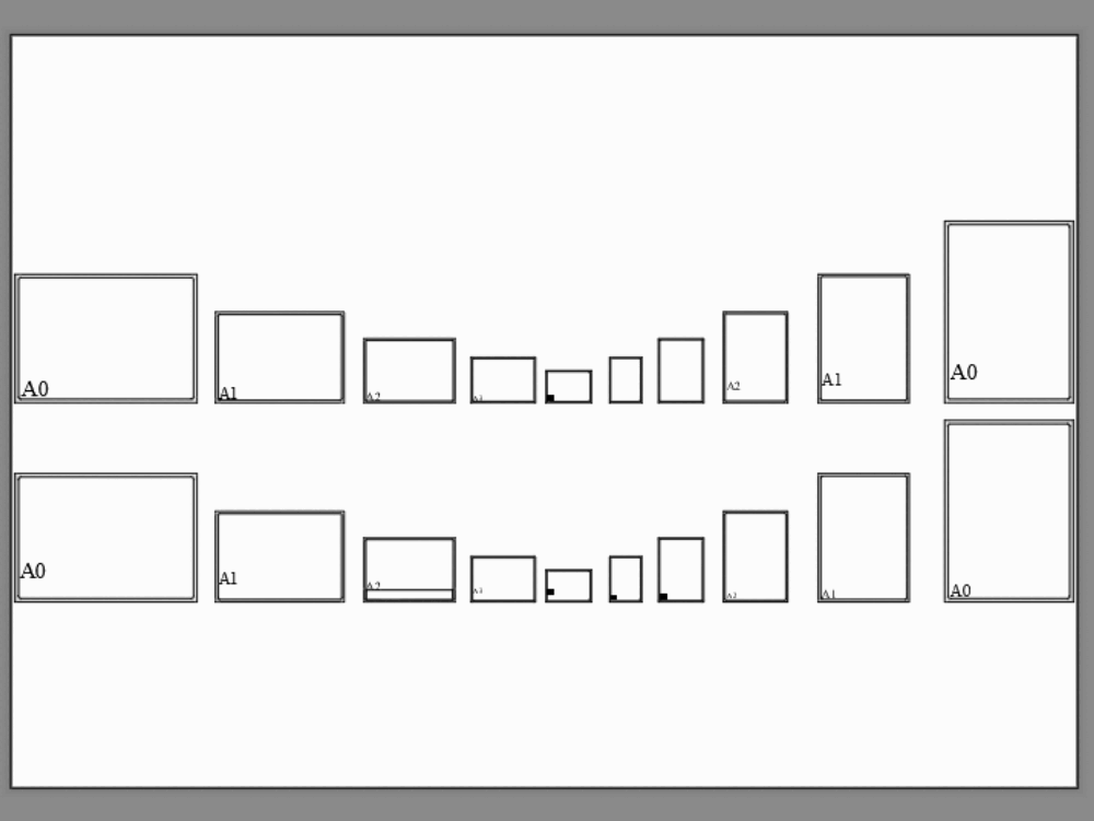 Titleblocks Layout In Metric In AutoCAD CAD 173 78 KB Bibliocad