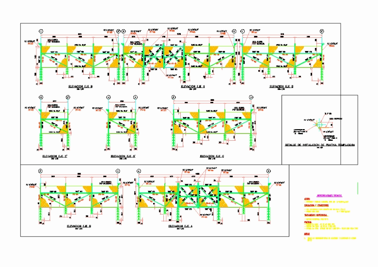 Perimeter enclosure in AutoCAD | CAD download (4.56 MB) | Bibliocad