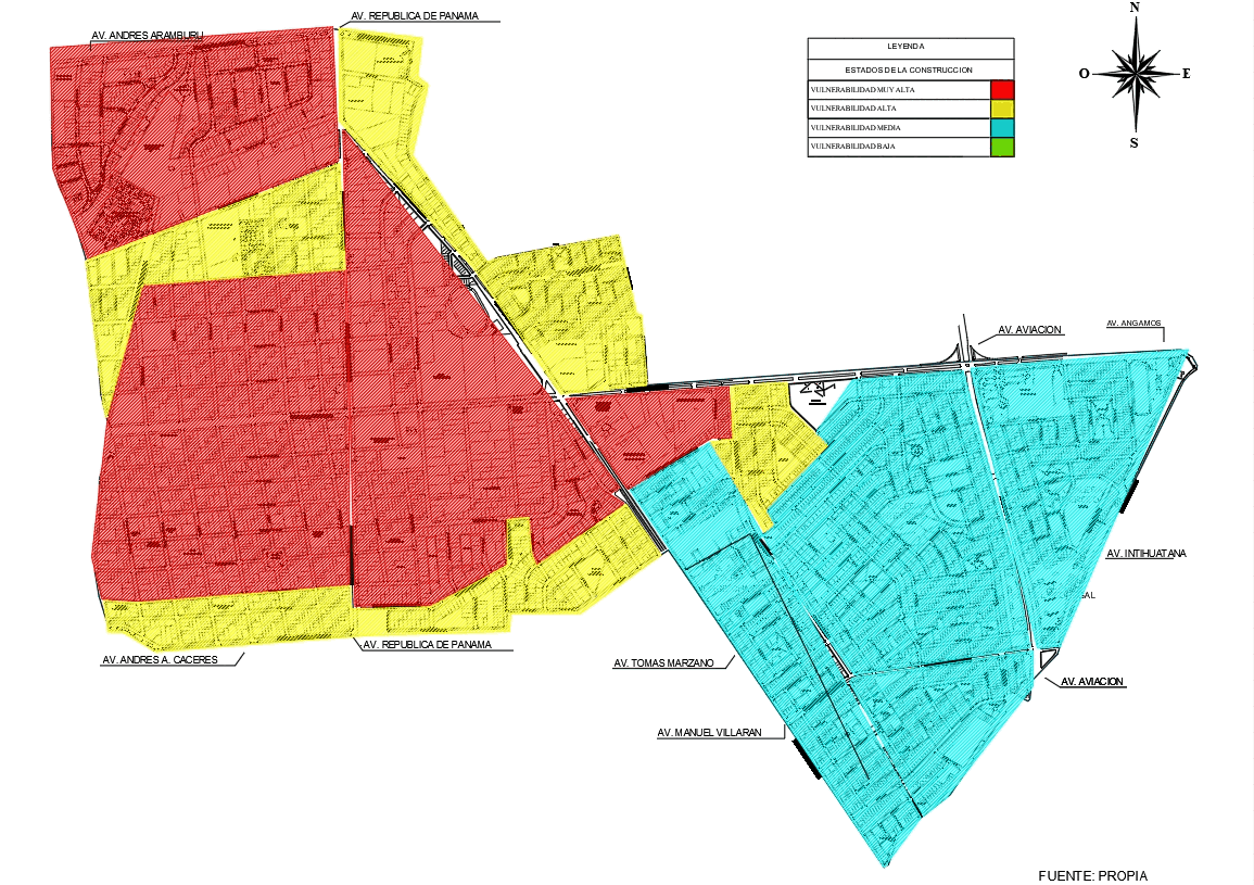 Estado actual de construccion de surquillo (3.11 MB) | Bibliocad