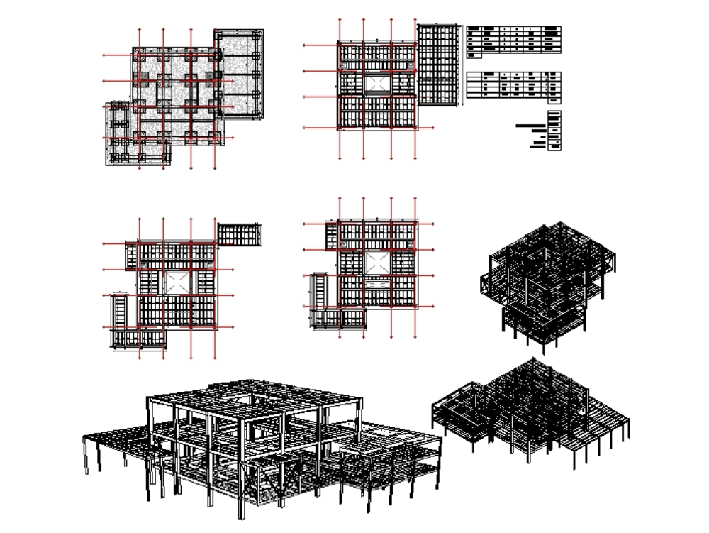 Social project media library in AutoCAD | CAD (2.33 MB) | Bibliocad