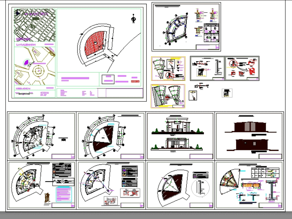 Floreria stand en AutoCAD | Descargar CAD (894.96 KB) | Bibliocad