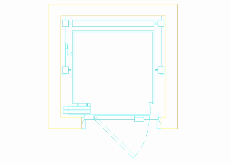 Elevators in AutoCAD | Download CAD free (52.67 KB) | Bibliocad