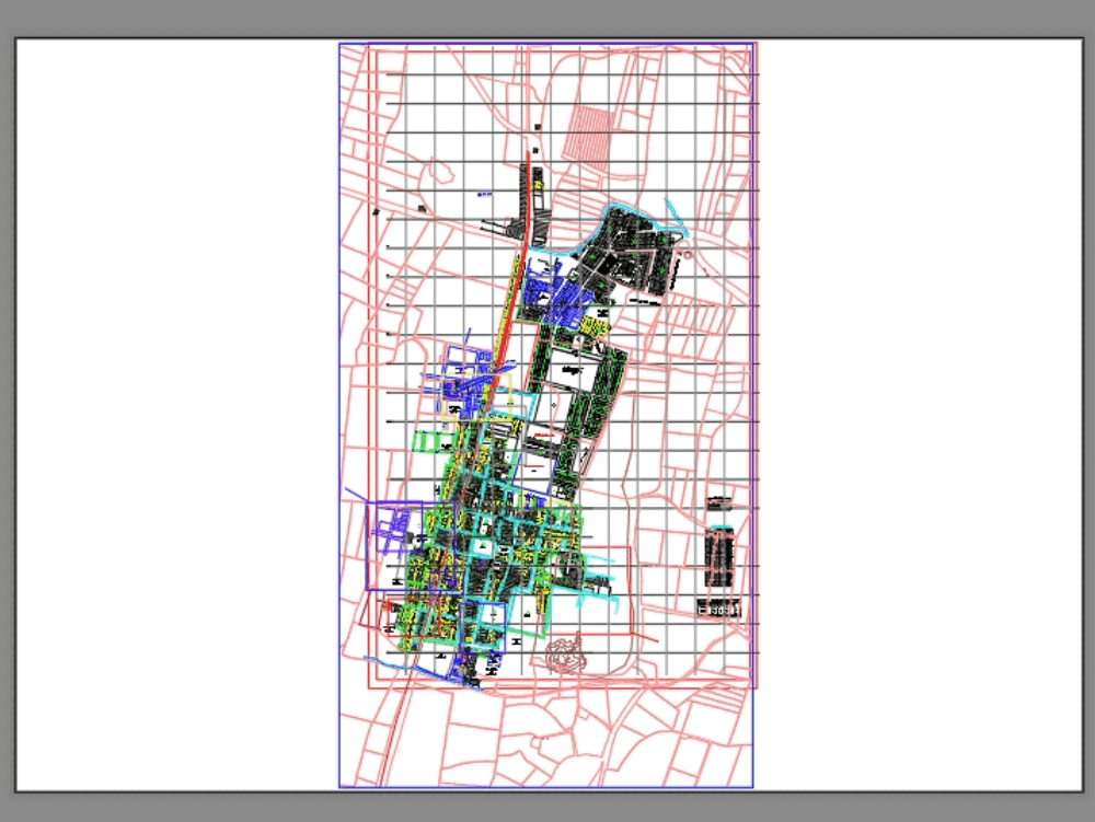 Plano de tucume en AutoCAD | Descargar CAD gratis (8.34 MB) | Bibliocad