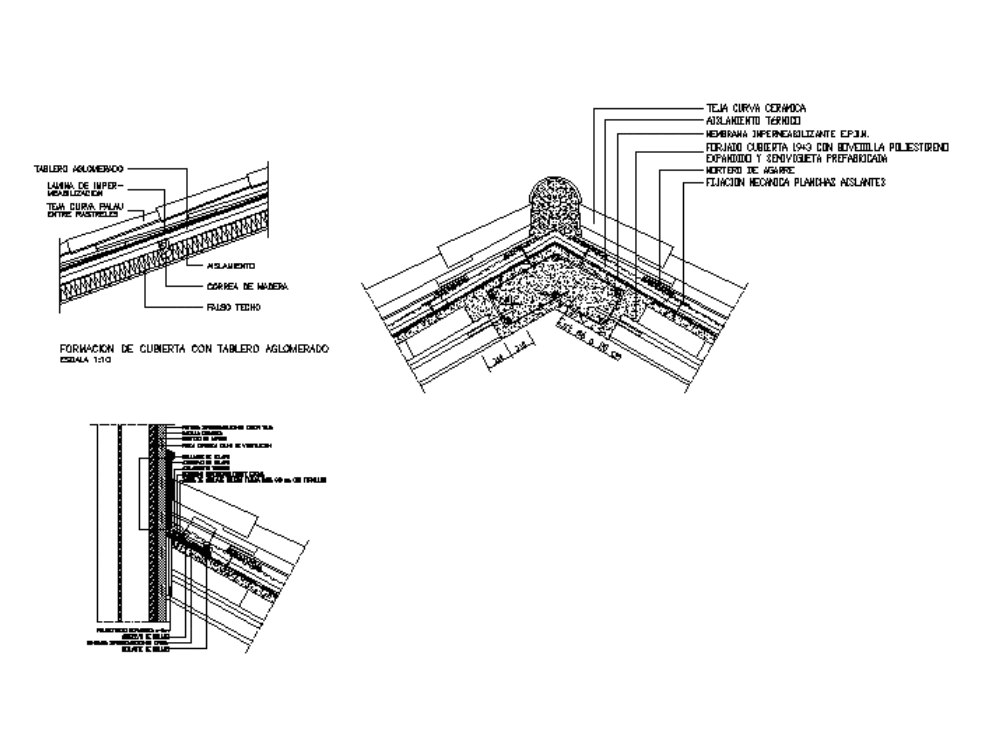 Details cover in AutoCAD | CAD download (116.4 KB) | Bibliocad