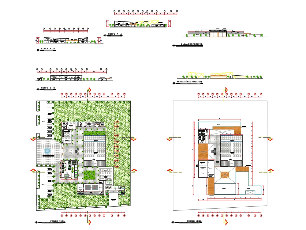 Bibliothèque dans AutoCAD | Téléchargement CAD (640.07 KB) | Bibliocad