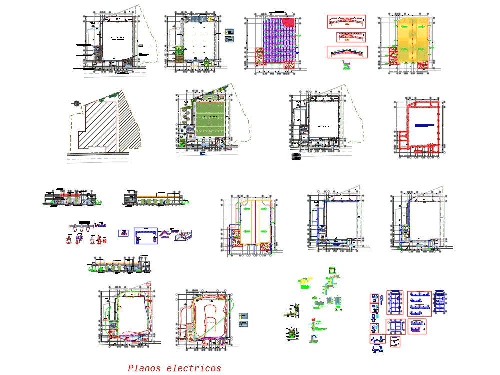 Convention center in AutoCAD | CAD download (5.29 MB) | Bibliocad