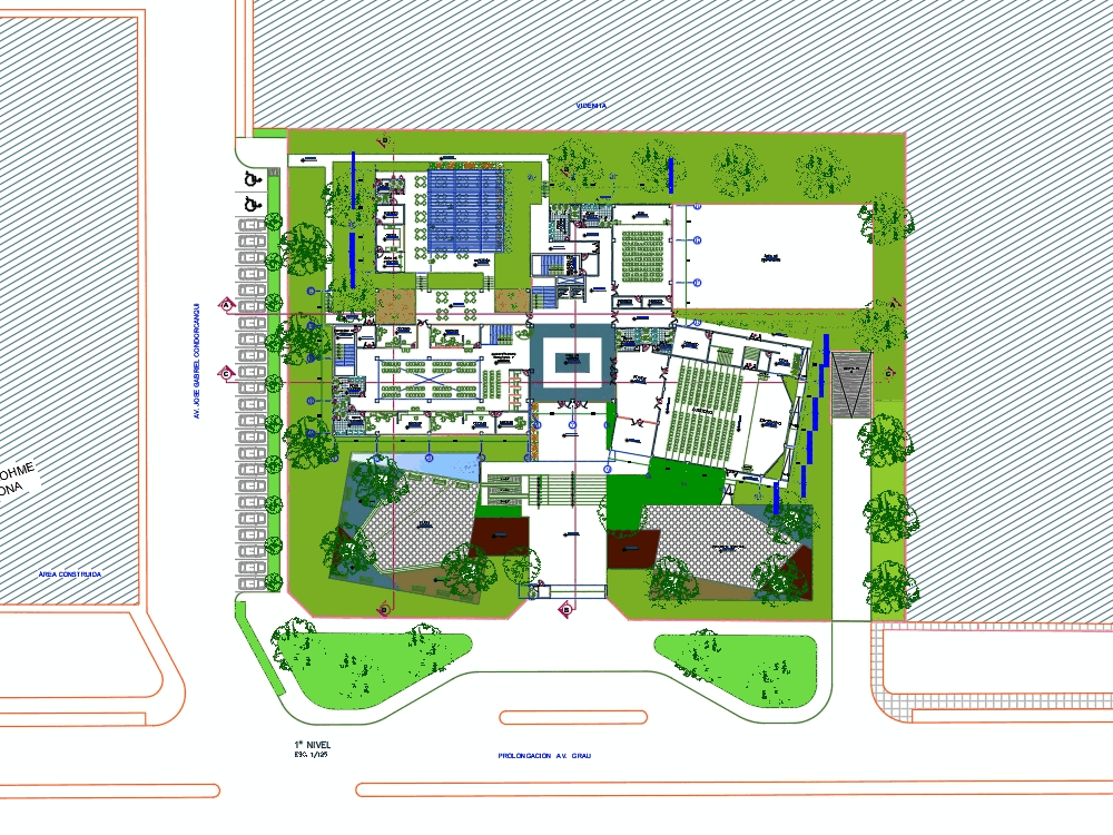 City ??hall in AutoCAD | CAD download (2.61 MB) | Bibliocad