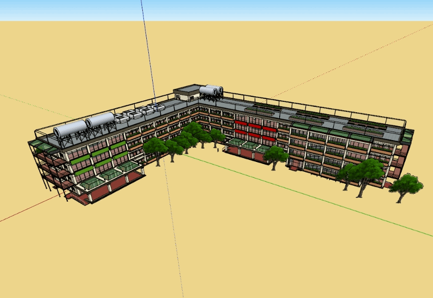 School in SKP | CAD download (5.53 MB) | Bibliocad