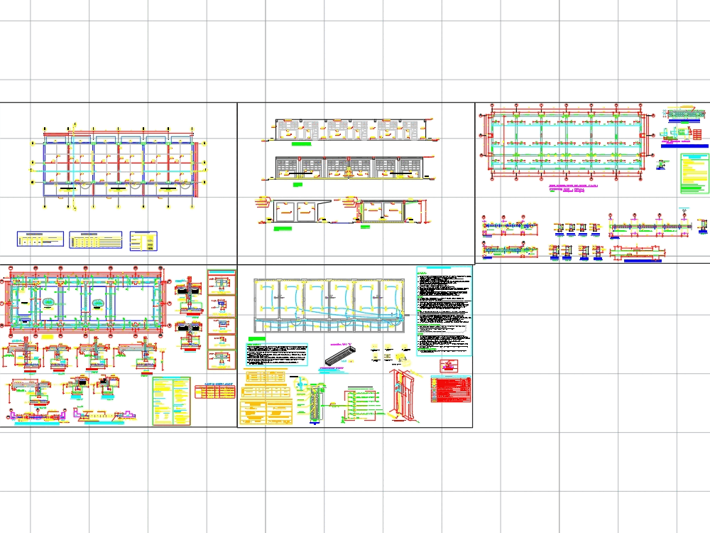 Classrooms in AutoCAD | CAD download (1.12 MB) | Bibliocad