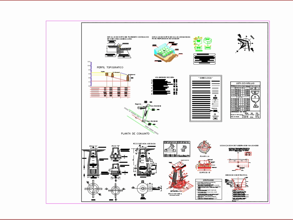 Red de agua potable en AutoCAD | Descargar CAD (678.01 KB) | Bibliocad