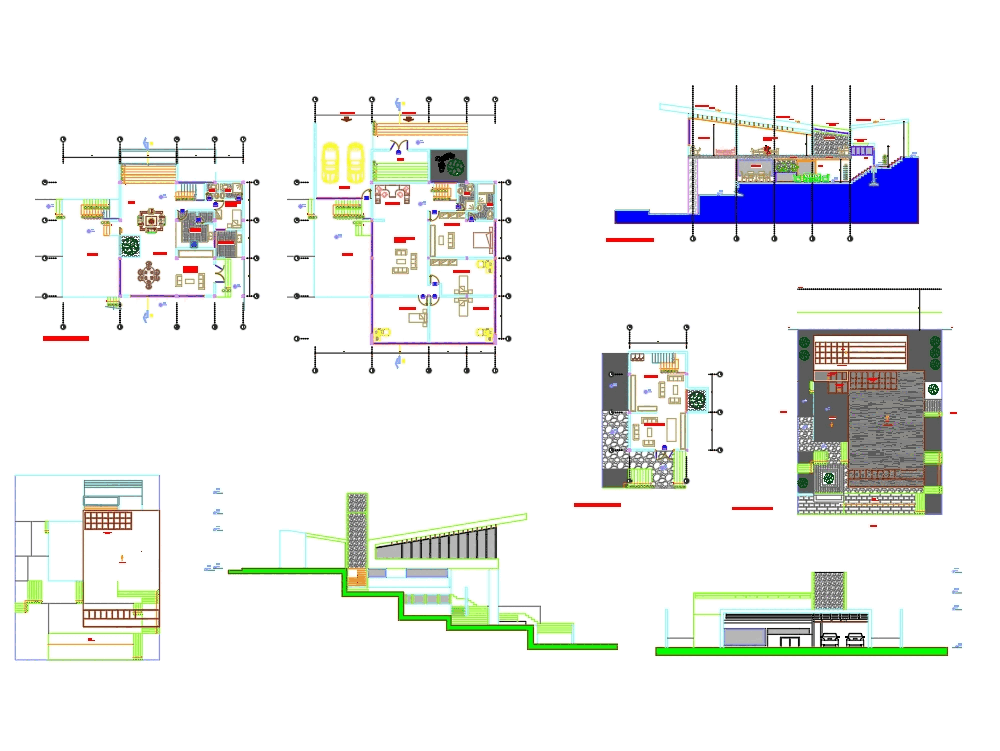 Plano de fabricacion cobertura 16m luz (355.43 KB) | Bibliocad