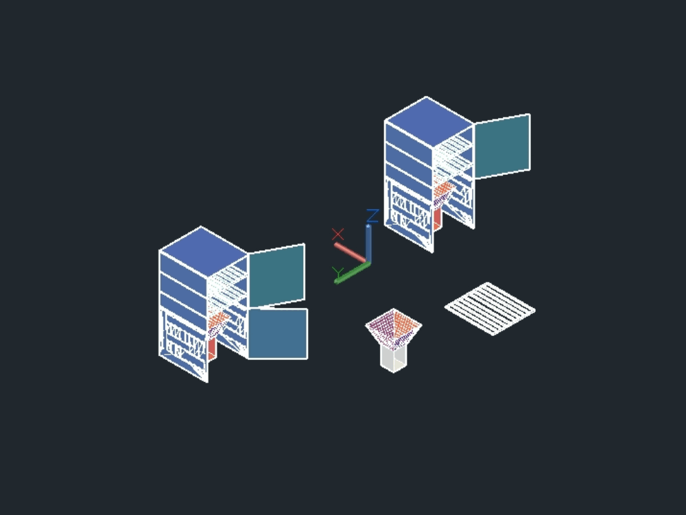 Oven in AutoCAD | CAD download (397.95 KB) | Bibliocad