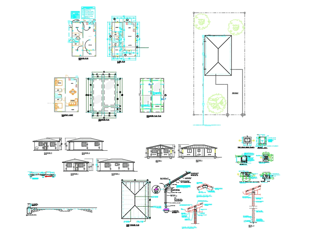 Architectural center in AutoCAD | CAD download (26.28 MB) | Bibliocad