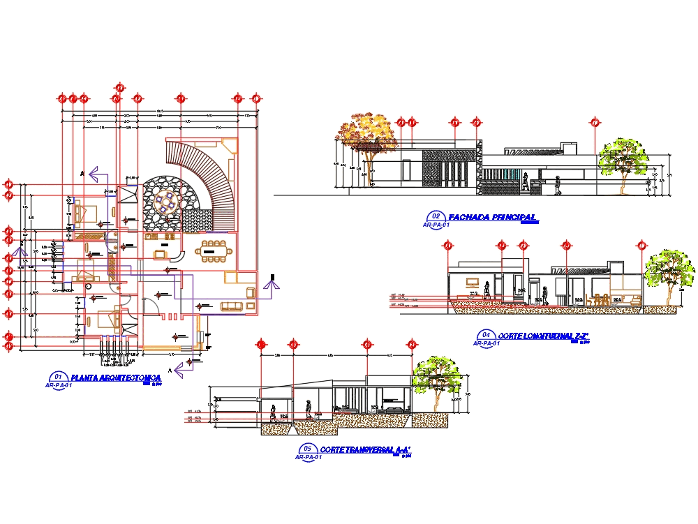 Cabin in AutoCAD | CAD download (1.21 MB) | Bibliocad
