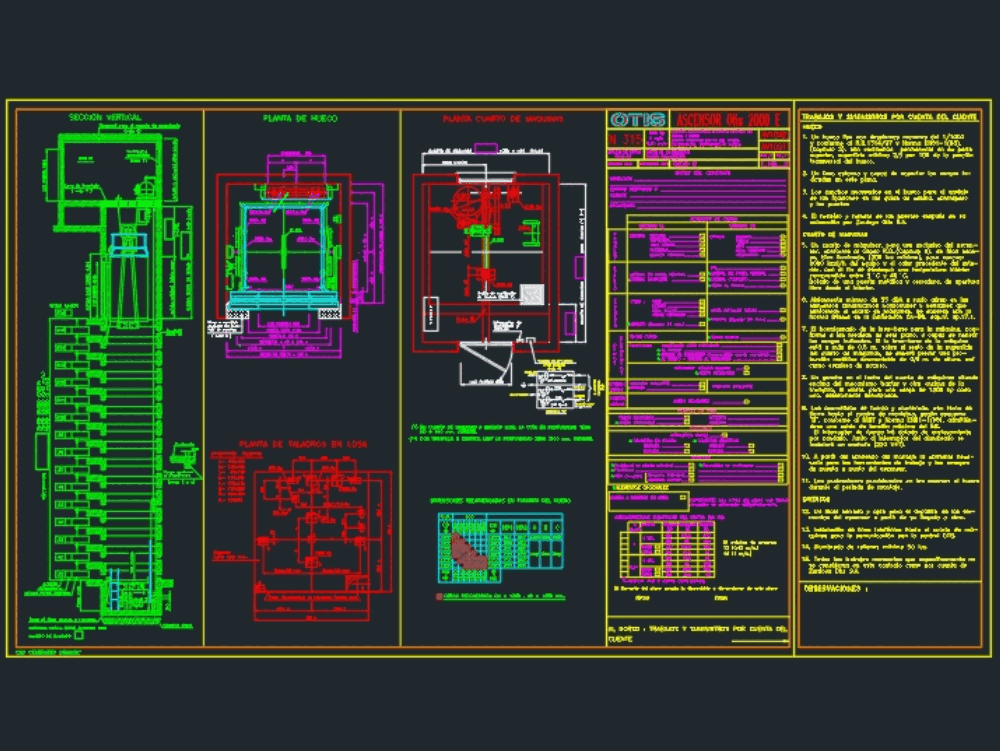 Ascensor en AutoCAD | Descargar CAD (174.83 KB) | Bibliocad