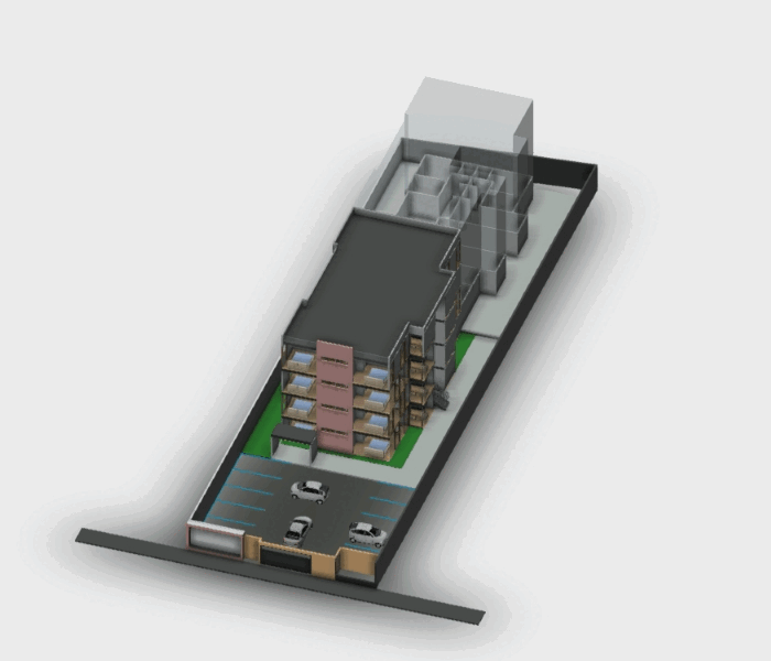 Housing department in RVT | CAD download (28.03 MB) | Bibliocad