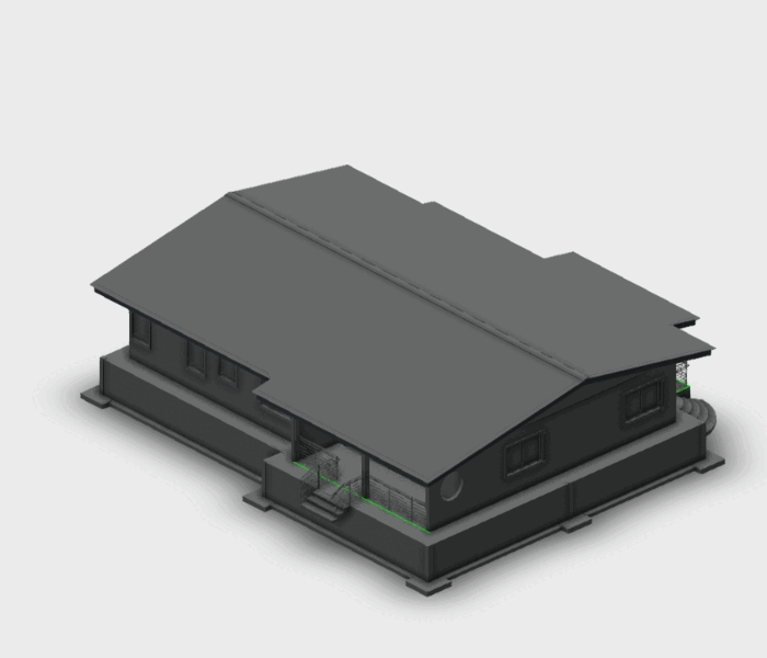 Renovation project in RVT | CAD download (35.04 MB) | Bibliocad