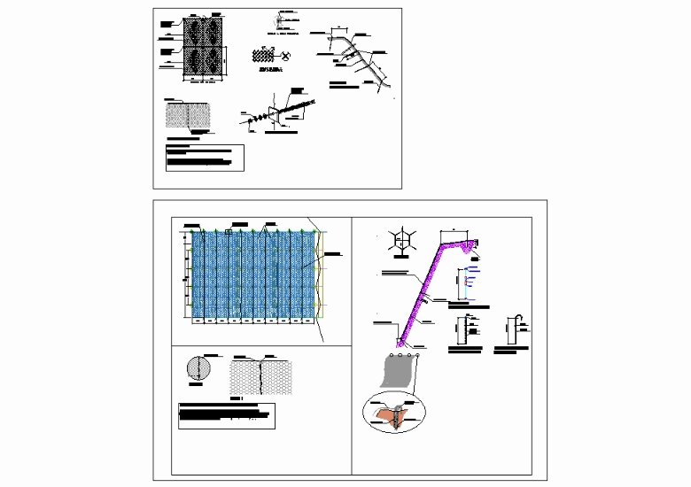 Estabilizacion de taludes en AutoCAD | Descargar CAD (2.97 MB) | Bibliocad