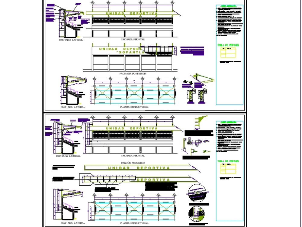 Gradas en AutoCAD | Descargar CAD (#117717) | Bibliocad