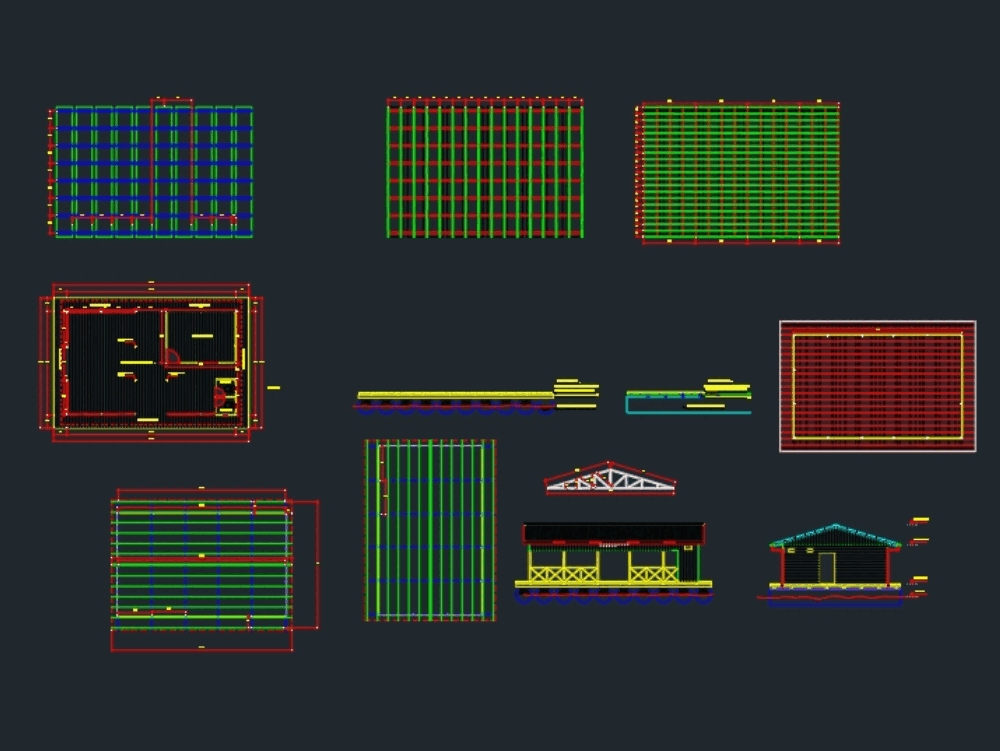 Floating raft in AutoCAD | CAD download (169.73 KB) | Bibliocad