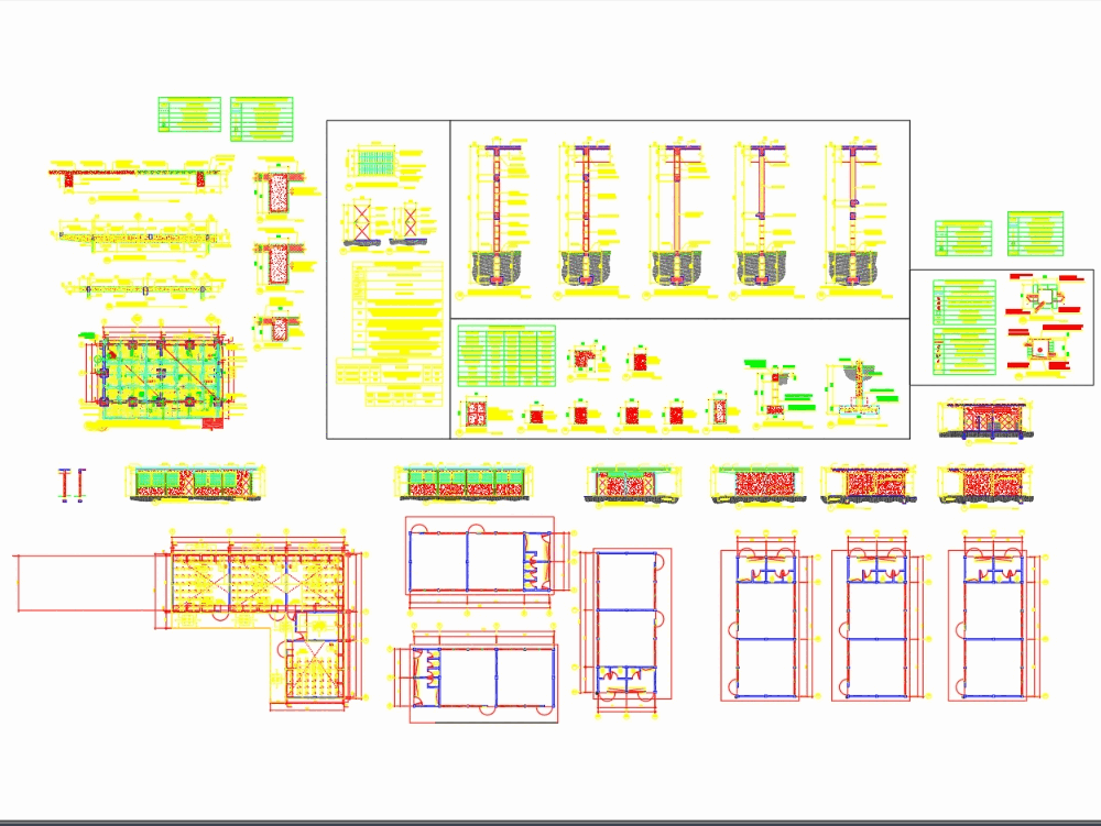 Educational institute in AutoCAD | CAD download (1.07 MB) | Bibliocad