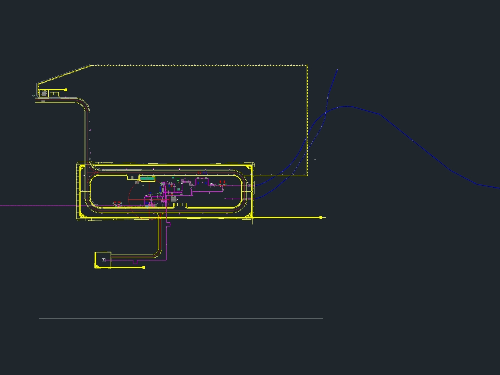 Gas Metering Station Isometric View In AutoCAD CAD 15 17 MB Bibliocad