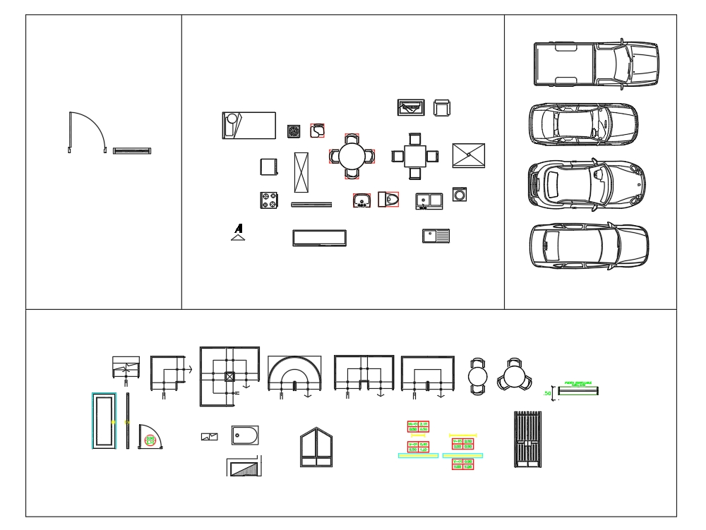 Dynamic Blocks In AutoCAD Download CAD Free 4 17 MB Bibliocad