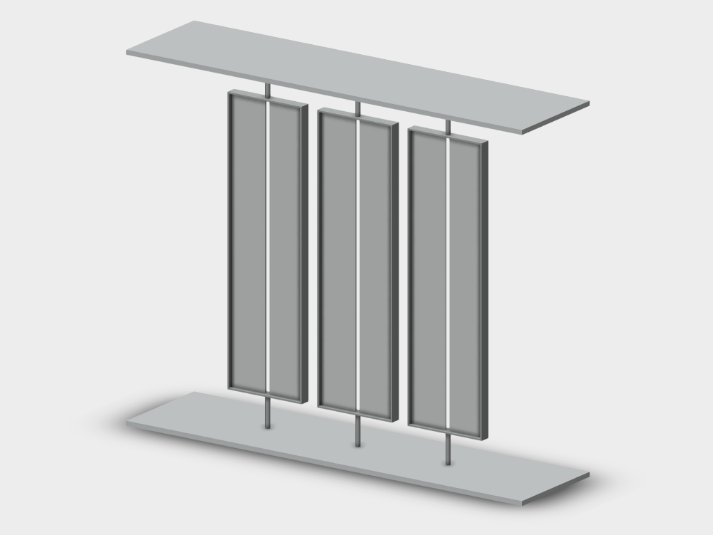 Mobile panels in RFA | CAD download (405.03 KB) | Bibliocad